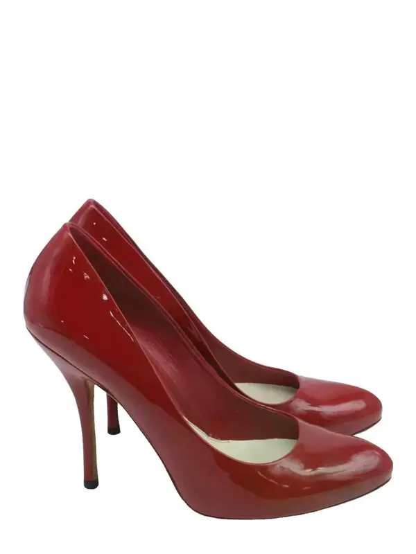 Gucci Leather Pumps - Red