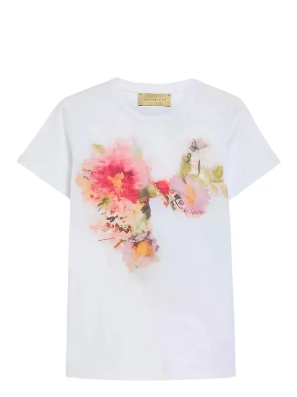 Momoni Querencia Floral-print T-shirt - White