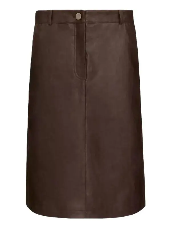 URBANCODE Straight Skirt - Brown