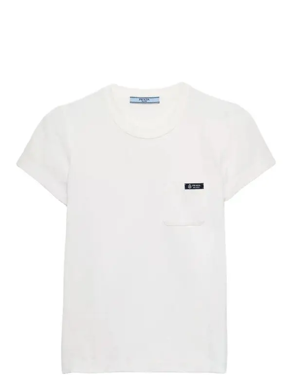 Prada Jersey T-shirt - White