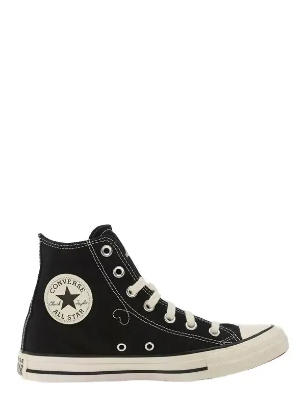 CONVERSE Chuck Taylor Charm-detail High-top Sneakers - Black