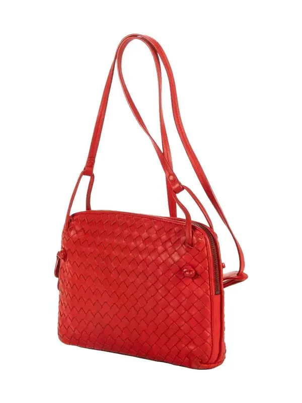 Bottega Veneta Nodini Shoulder Bag - Red