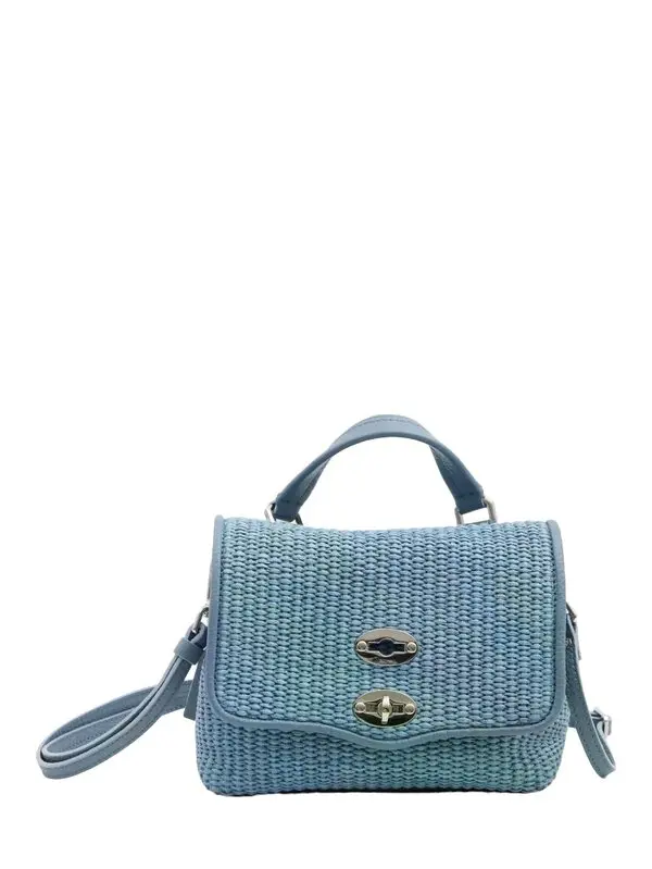 ZANELLATO Postina Vimini Tote Bag - Blue