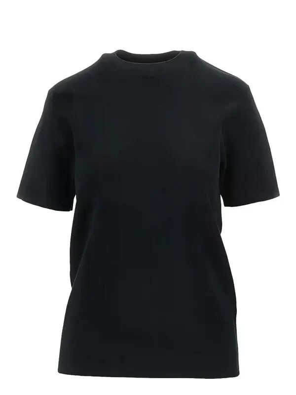 ENTIRE STUDIOS Mercerized Short-sleeve T-shirt - Black