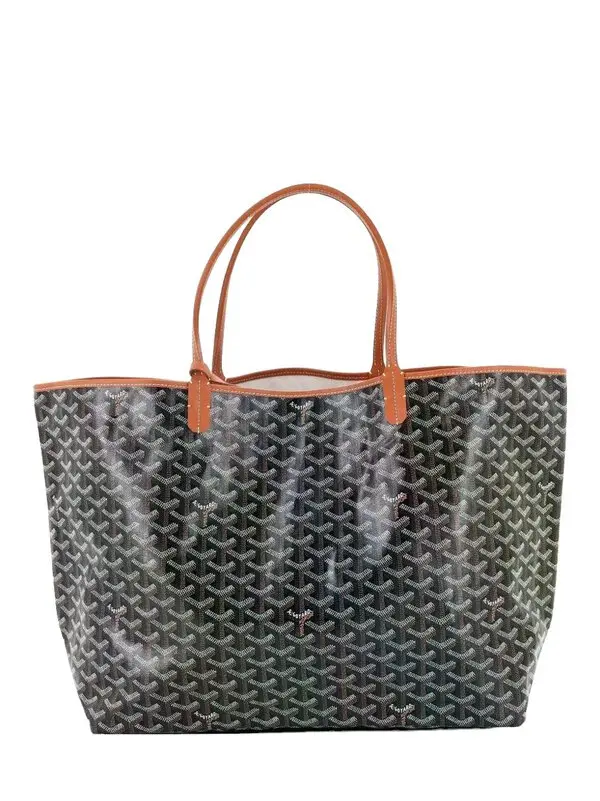 Goyard Saint Louis Coated Canvas Gm Tote Bag - Brown