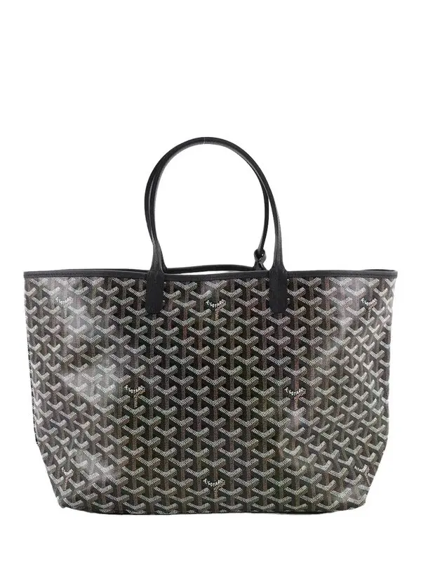 Goyard Saint Louis Coated Canvas Pm Tote Bag - Black