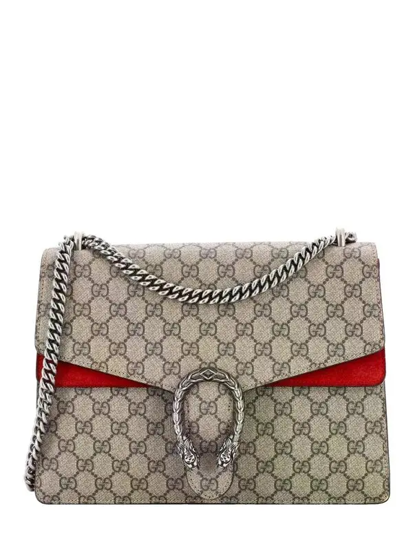 Gucci Dionysus Gg Coated Canvas Medium Shoulder Bag - Brown