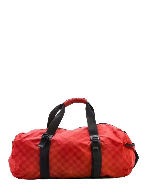 LOUIS VUITTON Aventure Practical Duffle Bag Damier Nylon - Red