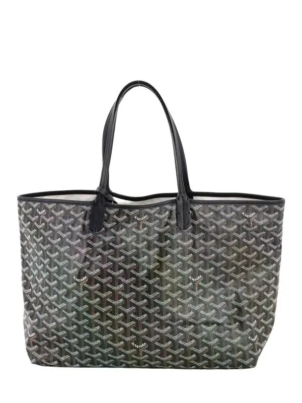 Goyard Saint Louis Coated Canvas Pm Tote Bag - Black