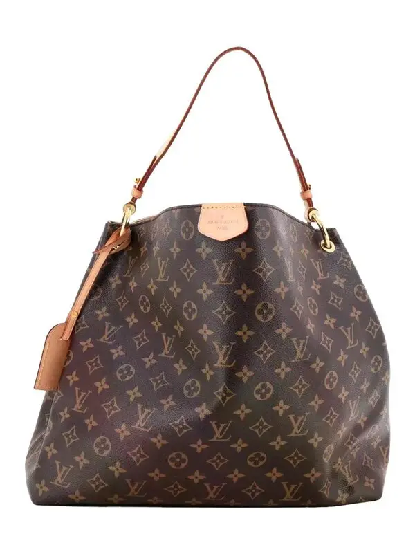 LOUIS VUITTON Graceful Handbag Monogram Canvas Mm - Brown