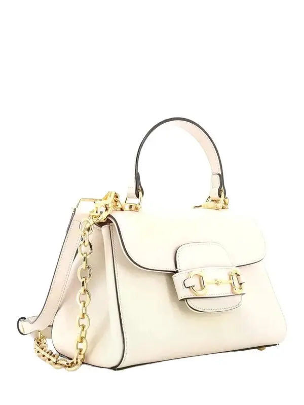 Gucci Horsebit 1955 Mini Top Handle Flap Bag - Neutrals