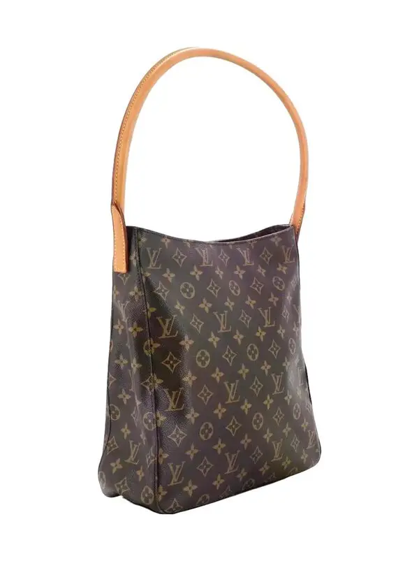 LOUIS VUITTON Looping Gm Shoulder Bag Monogram Canvas - Brown