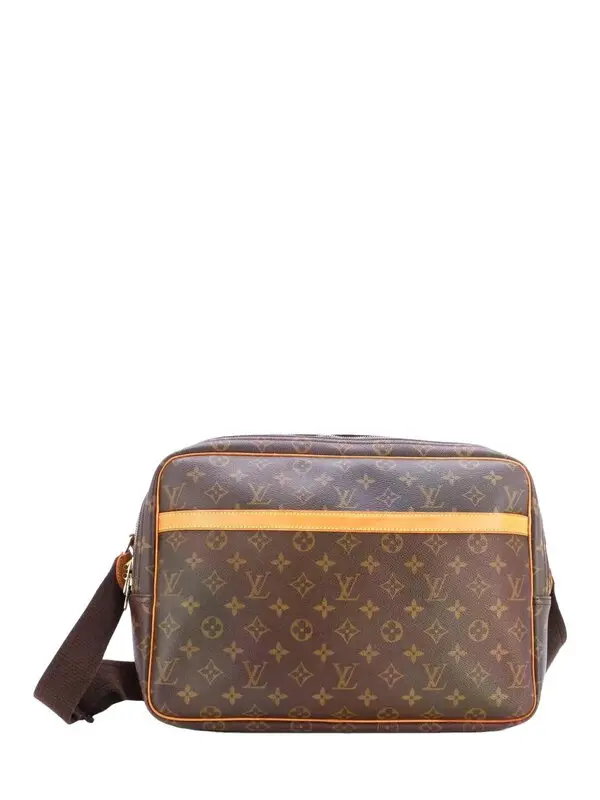 LOUIS VUITTON Reporter Monogram Canvas Gm Crossbody Bag - Brown