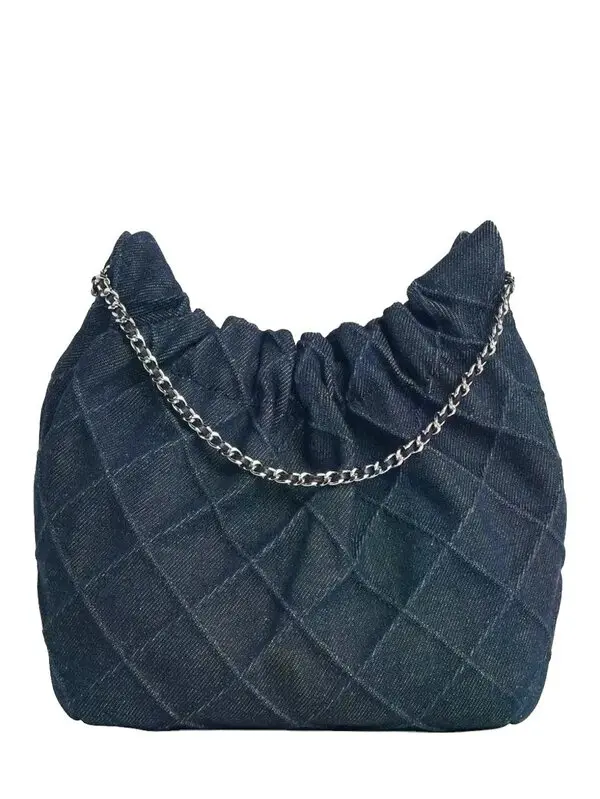 Tory Burch Fleming Quilted Mini Bag - Blue