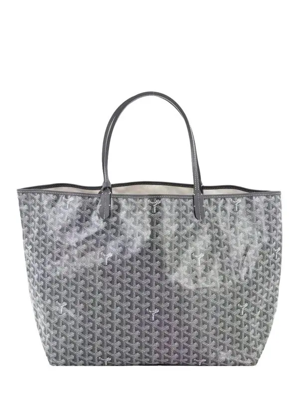Goyard Saint Louis Coated Canvas Gm Tote Bag - Grey