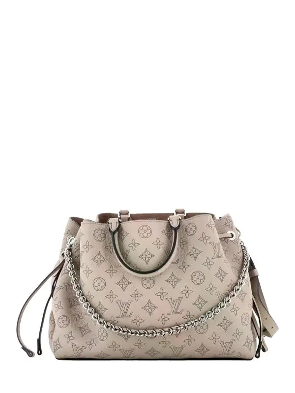 LOUIS VUITTON Bella Mahina Leather Tote Bag - Neutrals
