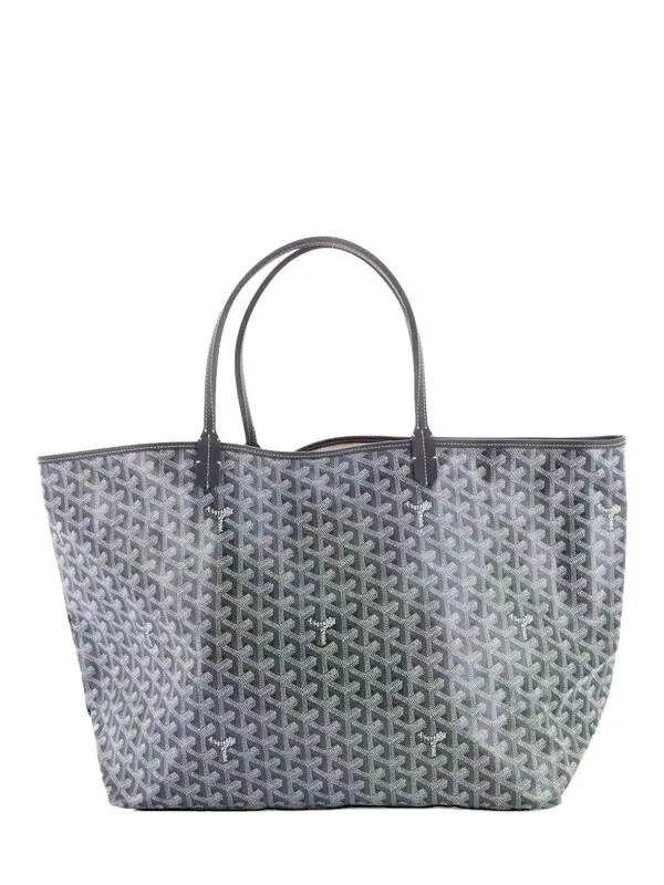 Goyard Saint Louis Coated Canvas Gm Tote Bag - Grey