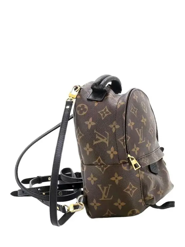 LOUIS VUITTON Palm Springs Monogram Canvas Mini Backpack - Brown