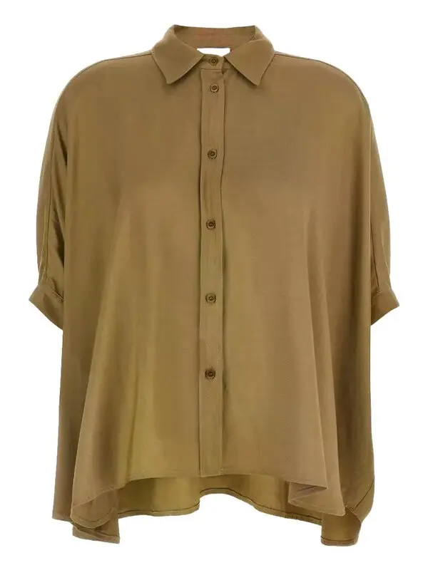 NUDE Button Shirt - Green
