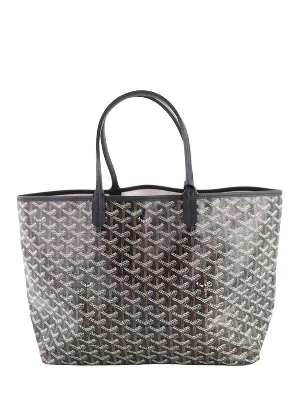 Goyard Saint Louis Coated Canvas Pm Tote Bag - Black