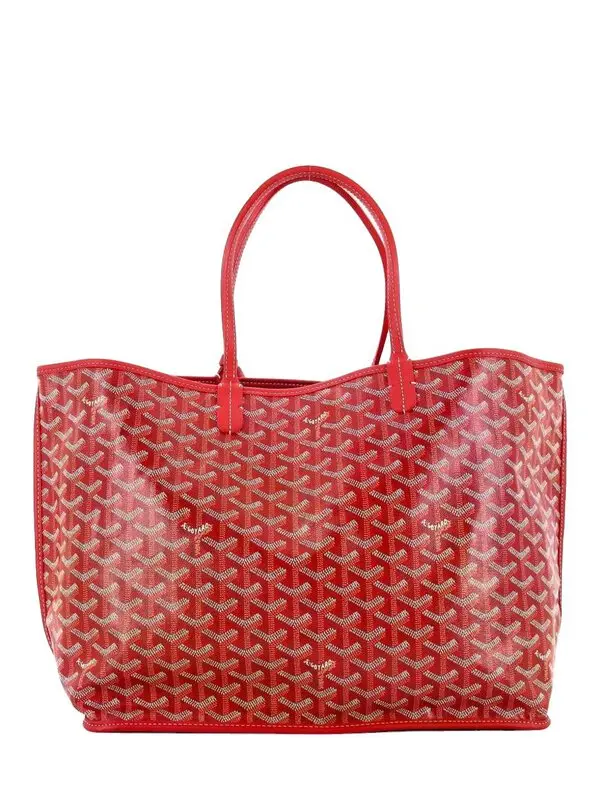 Goyard Anjou Reversible Coated Canvas Pm Tote Bag - Red