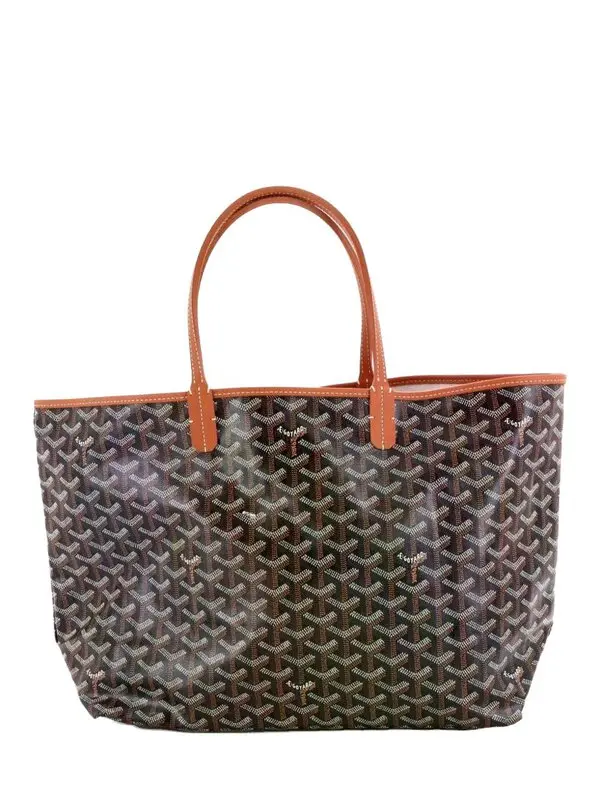 Goyard Saint Louis Coated Canvas Pm Tote Bag - Brown