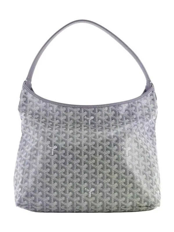 Goyard Boheme Coated Canvas Hobo Bag - Grey