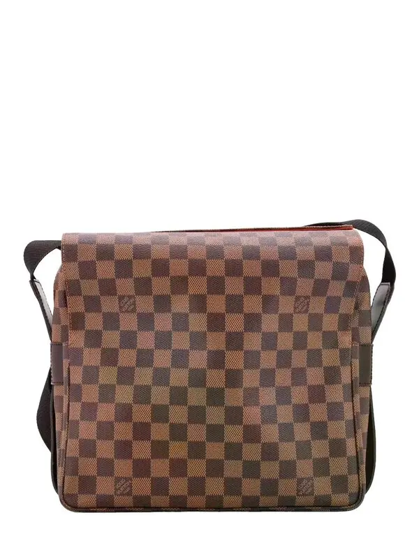 LOUIS VUITTON Naviglio Damier Crossbody Bag - Brown