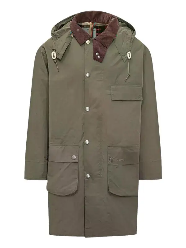 Barbour X Paul Smith Hooded Parka - Green