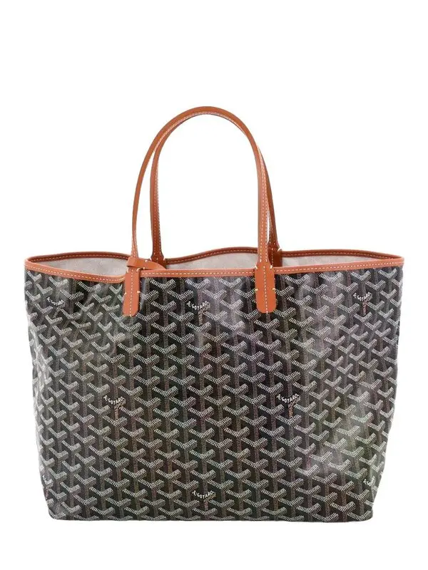Goyard Saint Louis Coated Canvas Pm Tote Bag - Brown
