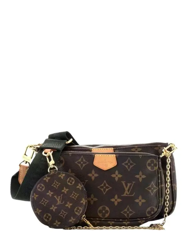 LOUIS VUITTON Multi Pochette Accessoires Monogram Canvas - Black
