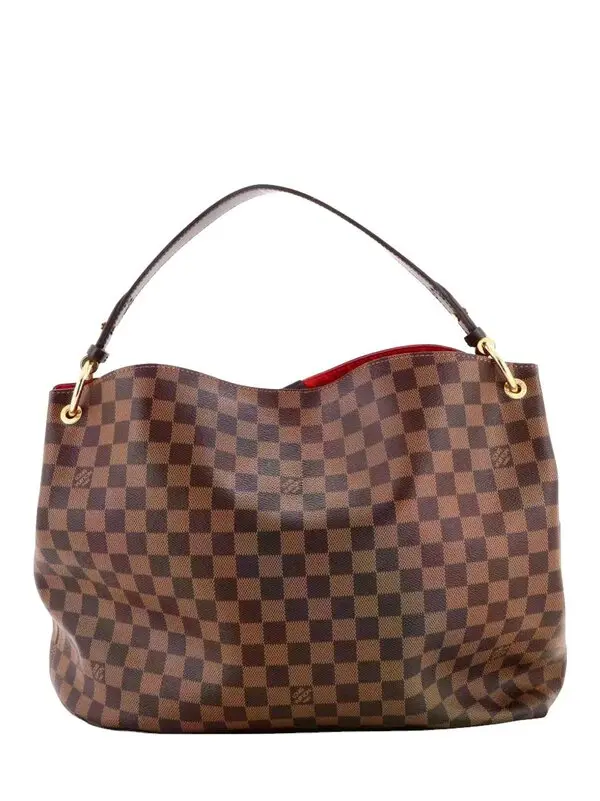 LOUIS VUITTON Graceful Damier Mm Hobo Bag - Brown