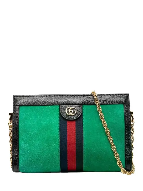 Gucci Ophidia Chain Crossbody Bag - Green
