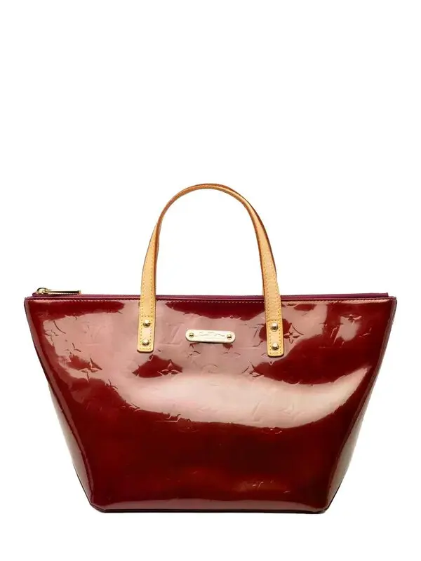 LOUIS VUITTON 1998-2010 Monogram Vernis Bellevue Pm Tote Bag - Red