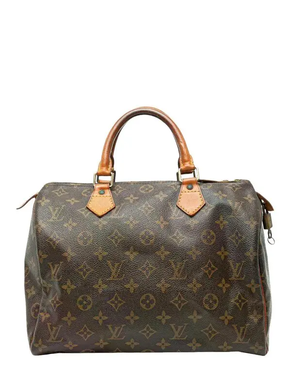LOUIS VUITTON 1994 Monogram Speedy 30 Boston Bag - Brown