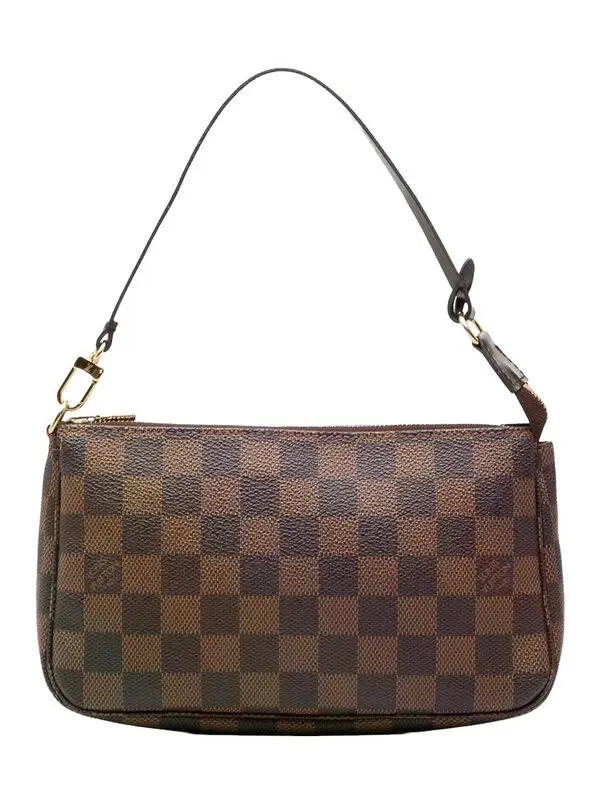 LOUIS VUITTON 2007 Damier Ebene Pochette Accessoires - Brown