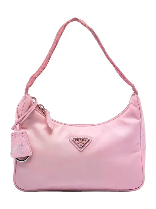 Prada Re-edition 2000 Mini Tessuto Shoulder Bag - Pink