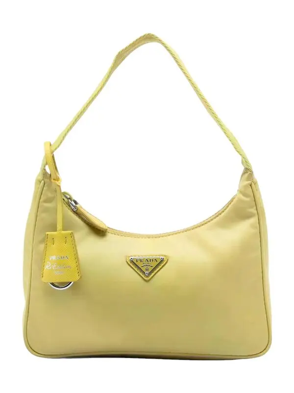 Prada Re-edition 2000 Mini Shoulder Bag - Yellow