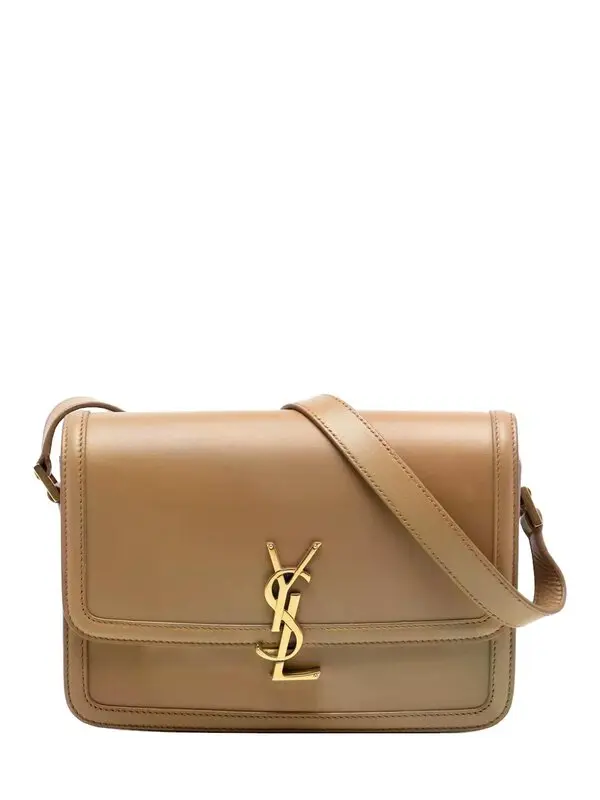 Saint Laurent 2021 Small Solferino Satchel - Brown