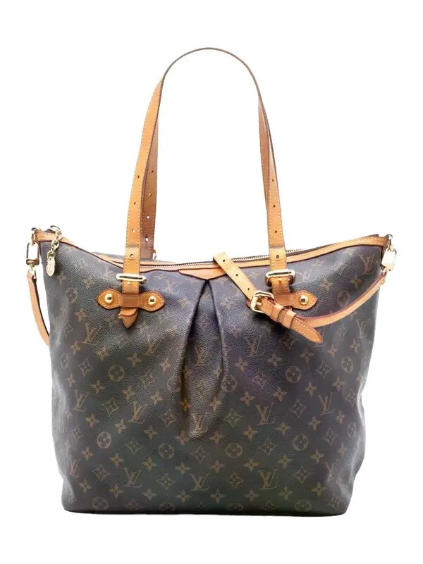 LOUIS VUITTON 2010 Monogram Palermo Gm Satchel - Brown