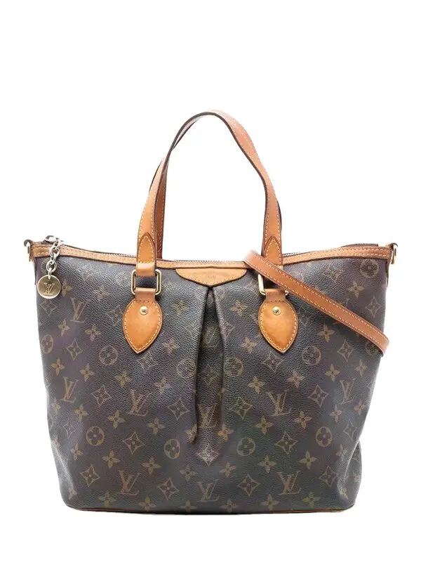 LOUIS VUITTON 2011 Monogram Palermo Pm Satchel - Brown