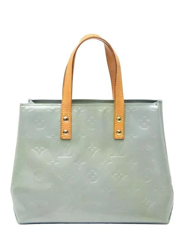 LOUIS VUITTON 2003 Monogram Vernis Reade Pm Handbag - Blue