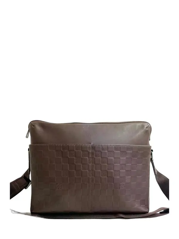 LOUIS VUITTON 2013 Damier Infini Calypso Mm Crossbody Bag - Brown