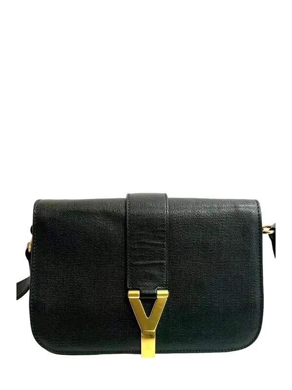 Saint Laurent Chyc Ligne Crossbody Bag - Black