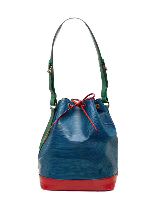 LOUIS VUITTON 1994 Epi Noe Tricolor Gm Bucket Bag - Blue