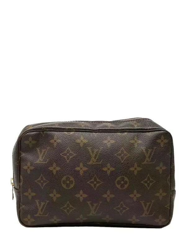 LOUIS VUITTON 1988 Monogram Trousse Toilette 23 - Brown