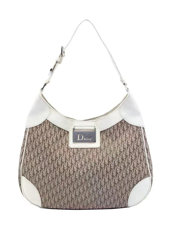 Dior Diorissimo Trotter Canvas Shoulder Bag - Brown