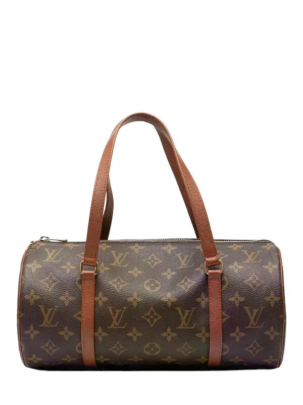 LOUIS VUITTON 1993 Monogram Papillon 30 Handbag - Brown