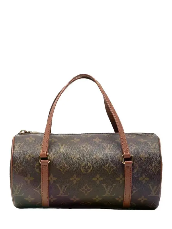 LOUIS VUITTON 1993 Monogram Papillon 26 Handbag - Brown