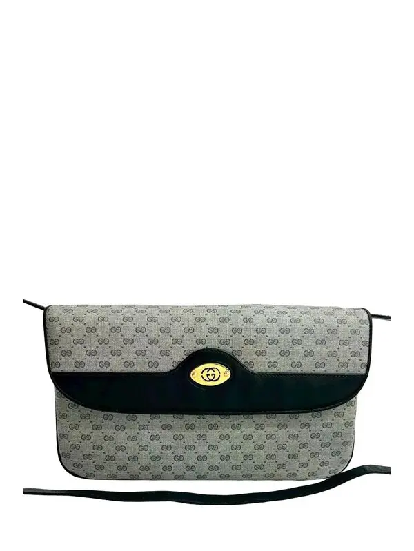 Gucci 20th Century Micro Gg Supreme Crossbody Bag - Grey